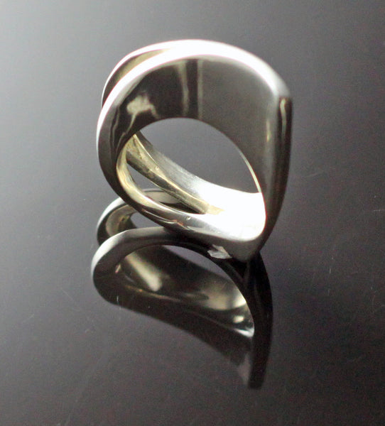 Open Swoosh Ring-R1045 – Anisa Jewelry