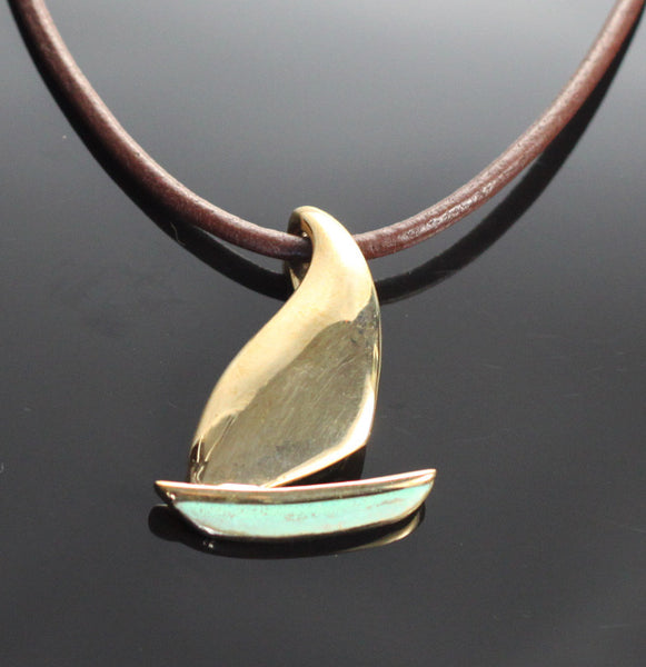 Bronze Sailboat-BRP1048 – Anisa Jewelry